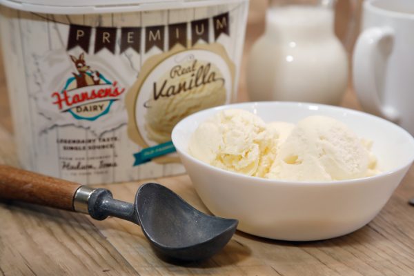 Products made fresh at Hansen's Dairy Farm in Hudson, Iowa
