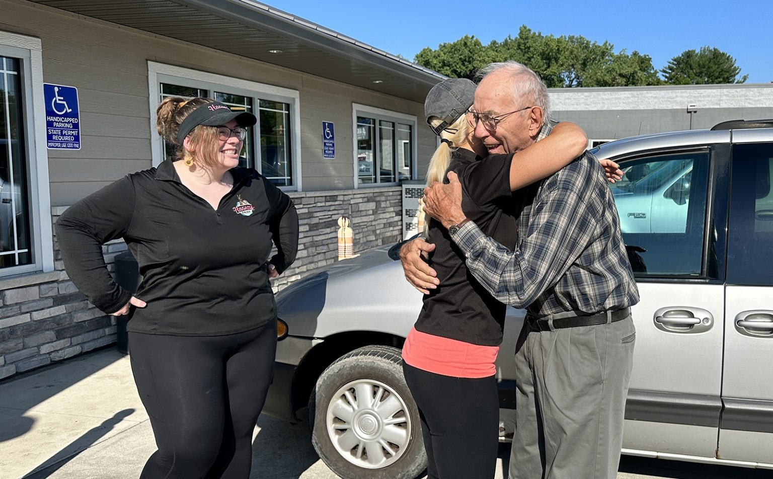 John Rapp Celebrates 97th Birthday at Hansen's Dairy store