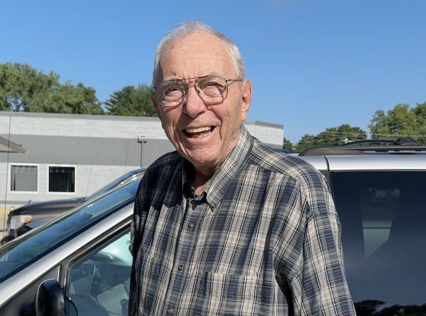 John Rapp Celebrates 97th Birthday at Hansen's Dairy store